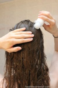 Homemade Coconut Milk Shampoo - Treasured Tips